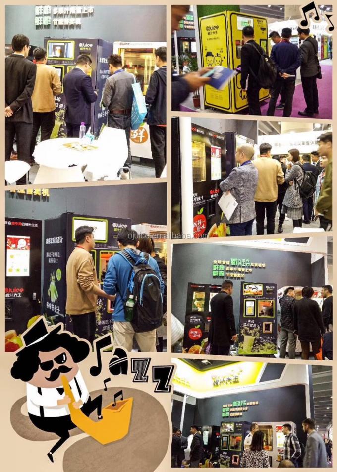 Multi Function Cane Fresh Vending Machine 220V Commercial Sugarcane ...