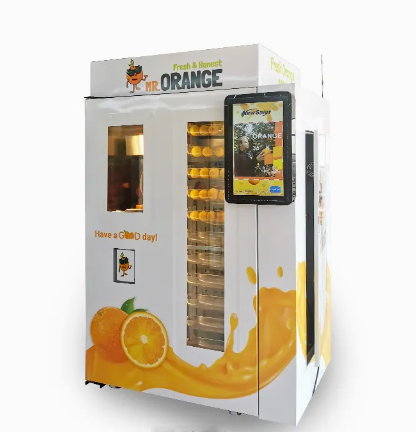 Natural Fruit Juice Unmanned Vending Machine 24 Hour Self Service ...