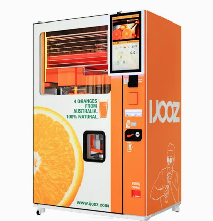 Wireless QR Code Fruit Juice Vending Machine 220V - 240V 50Hz Air ...