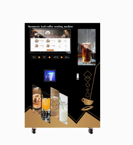 Indoor Outdoor Fully Automatic Juice Vending Machine For Malls Supermarkets